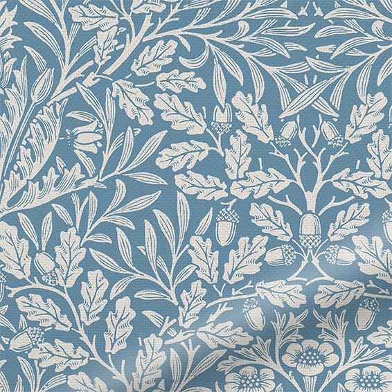 William Morris Acorn Lagoon Curtains