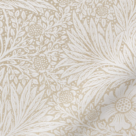 William Morris Marigold Jacquard Soft Gold Curtains